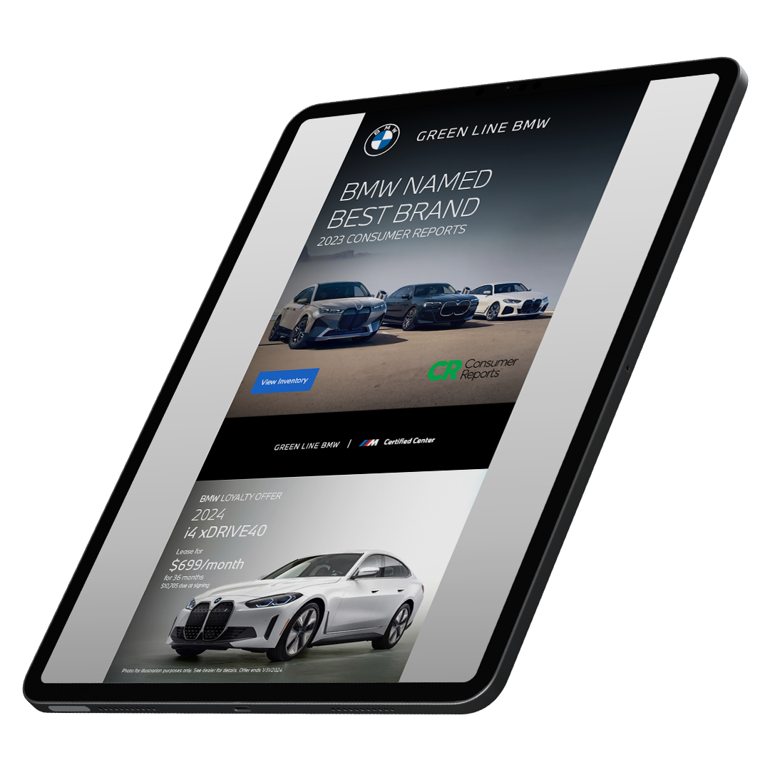 Automotive Email Marketing with Green Line Automotive